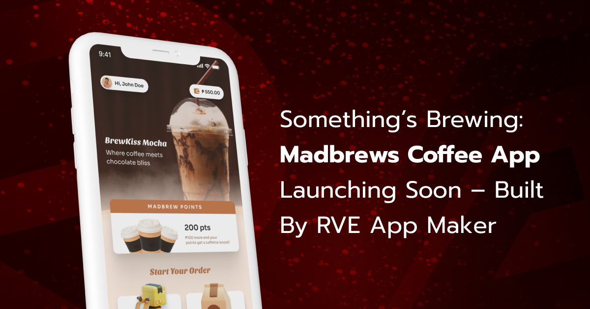 Madbrews Coffee App Launching Soon | Built by RVE App Maker